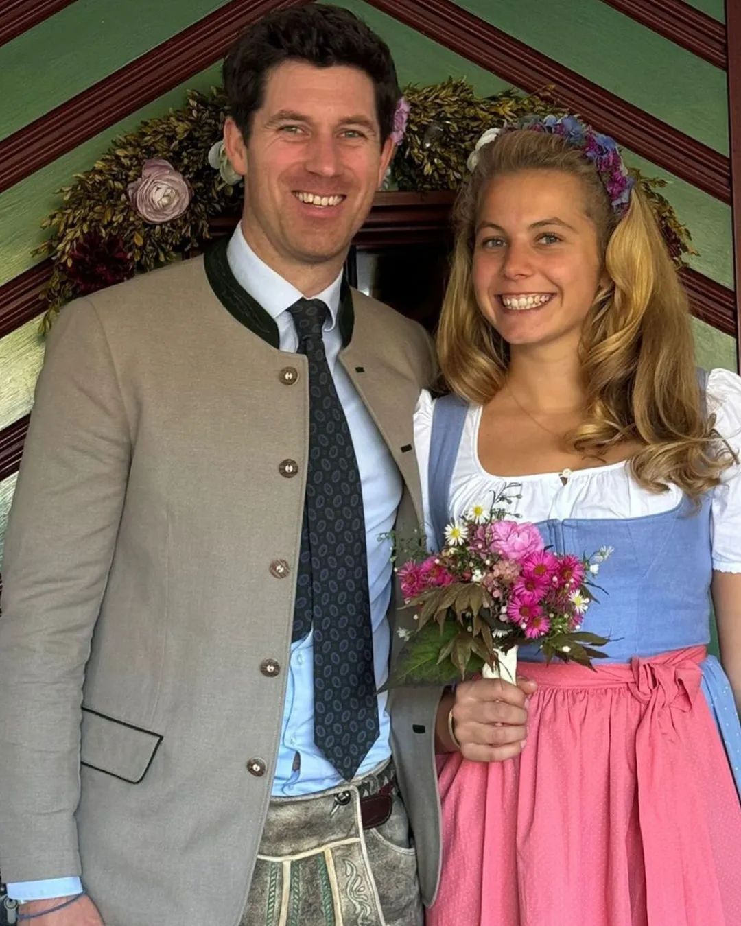 Mariage Prinzessin Franziska zu Hohenlohe-Schillingsfürst and Graf ...
